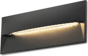 RED R14207 REP 27 zápustná černá 230V LED 10W 90° IP65 3000K - RED - DESIGN RENDL
