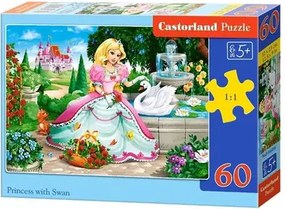 Castorland 066056 Princezna s labutí / 60 dílků / od 5 let