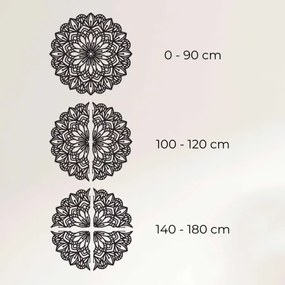 Dřevěná mandala na zeď - Elegantní dekorace | SENTOP PR0252