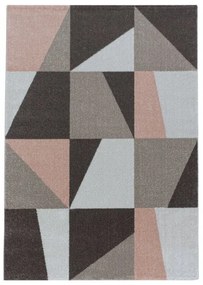 Vopi | Kusový koberec Efor 3716 rose - 140 x 200 cm
