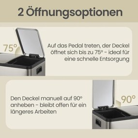 Odpadkový koš na tříděný odpad LTB130EZ01