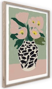 Tištěný obraz s rámem 50x70 cm Spotted Vase – Styler