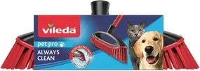 Vileda Pet Pro ALWAYS CLEAN červená / Smeták / pro kočky a psy / techn