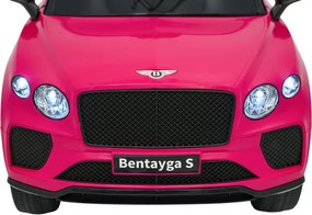 Elektrické autíčko Bentley Bentayga S růžové