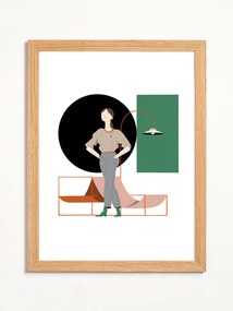 Patrik Antczak | Bauhaus lover | Časově limitovaná edice Rám: Bez rámu, Velikost: 60 x 40 cm