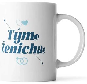 Sablio Hrnek Tým ženicha - 890 ml - XXL