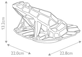 Elstead QZ-FROG-TL - LED Dekorační svítidlo TIFFANY 1xG9/3W/12/230V žába