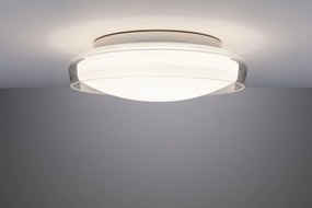 Paulmann 71075 Luena, koupelnové stropní svítidlo LED 16,5W 3000K, sklo/chrom, průměr 35cm, IP44