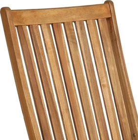 Zahradní polohovací židle Almiro 1 + 1 ZDARMA, hnědá