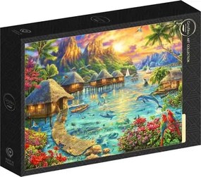 GRAFIKA Puzzle Art Collection: Tropická oáza / 1000 dílků / 69 × 47,8
