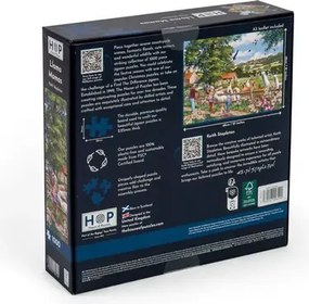 HOP Puzzle Lamy / 1000 dílků / nepravidelné dílky / plakát A3