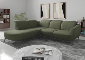 XXXLutz ROHOVÁ SEDAČKA, textil, olivově zelená Sit & More - Sedací soupravy - 000144018581