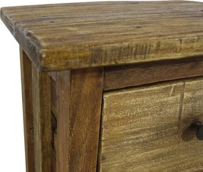 vidaXL Noční stolek, masivní recyklované dřevo, 40 x 30 x 51 cm [244487]