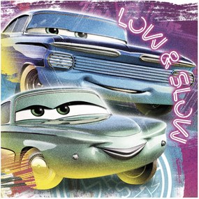 DINO Puzzle Auta kamarádi (Cars) 3x55 dílků 18x18cm skládačka dn335394