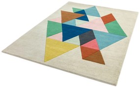 Barevný  koberec Jigsaw Triangle Rozměry: 200x290 cm