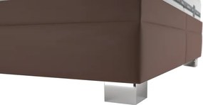 BLANÁŘ Postel Kristin 180x200 tmavě hnědá