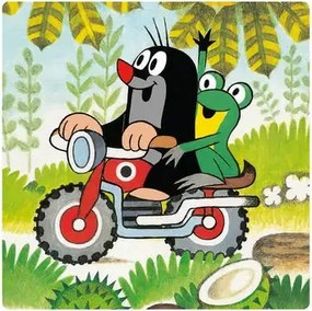 DINO Baby Puzzle set - Krtek na louce NOVÝ / 3-5 dílků / od 2 let