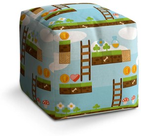 Sablio Taburet Cube Videohra 2: 40x40x40 cm