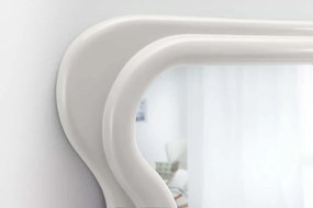 Designové nástěnné zrcadlo Fearghus 160 cm bílé