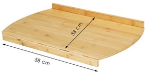 Kuchyňské prkénko 58x38 cm, bambus SPRINGOS KI0108