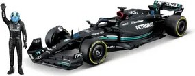 Bburago RACE Formule F1 s figurkou jezdce - Mercedes-AMG W14 E Perform