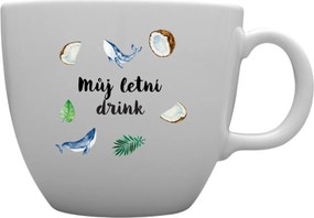 Personalizovaný MEGA XXL keramický hrnek 1 000 ml s letním mixem