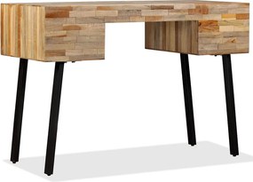 Psací stůl masivní recyklovaný teak 110 x 50 x 76 cm 245402