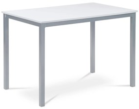 Jídelní stůl 110x70x75 cm AUTRONIC GDT-202 WT bílá