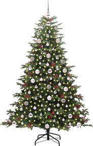 Umělý vánoční stromeček Zelená 180 cm PVC, kov a plast 3395552
