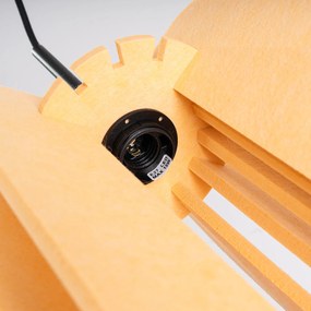 Sollux Lighting Závěsná lampa MULA 27 žlutá