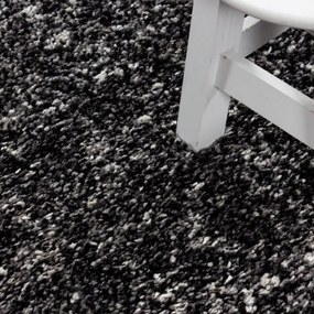 Vopi | Kusový koberec Enjoy shaggy 4500 antrazit - 80 x 150 cm