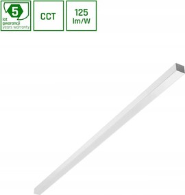 Lineární svítidlo Allday Basic 50W Cct 230V IP20 150cm Bílé 5 Let Záruka