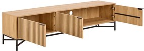 TV stolek Jaipur 176 cm dub přírodní