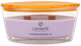 LUMANTE Loď s dřevěným knotem Lavender Essential Oil 423 g