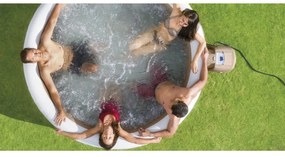 Intex | Vířivý bazén Pure Spa Bubble HWS 8 NP + Solární sprcha UNO 35 l hliníková s LED světlem | 19900165