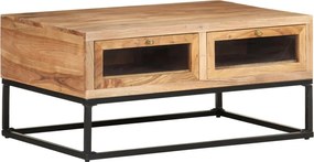 vidaXL Konferenční stolek 90 x 60 x 40 cm masivní akáciové dřevo [323506]