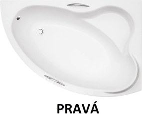 Besco ADA 140 cm VANADA140P vana bez nožiček pravá Koupelny Bernold