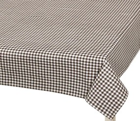 Bellatex Ubrus BERTA Kostička hnědá, bílá rozměr 70x70 cm