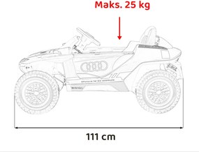 Ramiz Vozidlo Audi RSQ E-TRON šedé