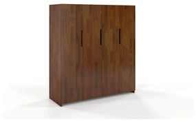 Šatní skříň z borovicového dřeva 170x180 cm Bergman - Skandica
