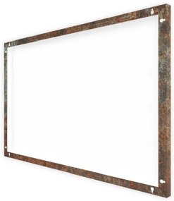 ALLboards magnetický obraz na stěnu bez rámu 40 x 60 cm - fotoobraz rezavý plech
