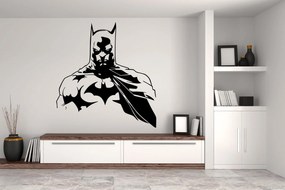 Lepy.cz Samolepka na zeď Batman Velikost (šířka x výška): 50x53cm, Barevná varianta: Tyrkysová modrá