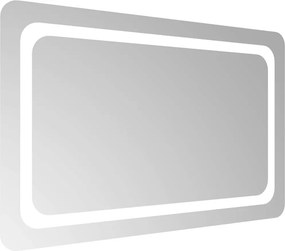 Koupelnové zrcadlo s LED osvětlením 80x50 cm 151786