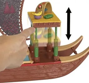 Mattel Garland small doll vaiana transforming boat / od 3 let