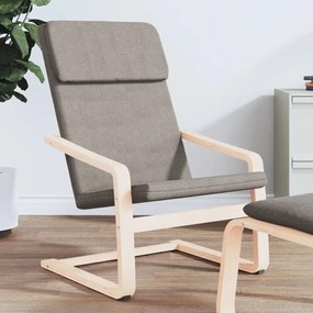 vidaXL Relaxační židle textil [351057] Barva: bílá a tmavě šedá