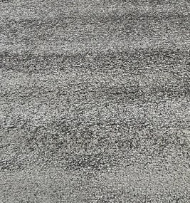 BE Koberec Mosso 8251 DARK GREY - šedý obdélníkový Rozměr: 50x80 cm