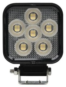 LED Bodové svítidlo pro automobil BLACK LED/24W/10-30V IP69 5700K hranatý
