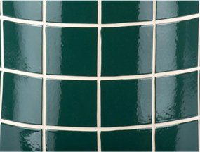 Keramický kulatý odkládací stolek ø 33 cm Retro Tiles – Leitmotiv