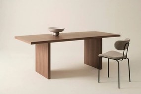 Jídelní stůl v dekoru ořechu 90x210 cm Aspelund – Jotex