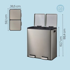 Odpadkový koš na tříděný odpad LTB160EZ01